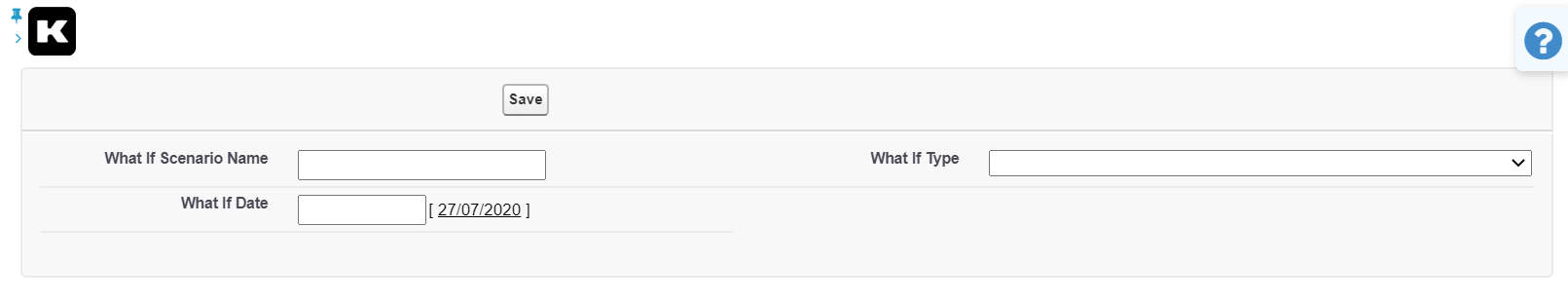 What If Scenarios (Legacy)